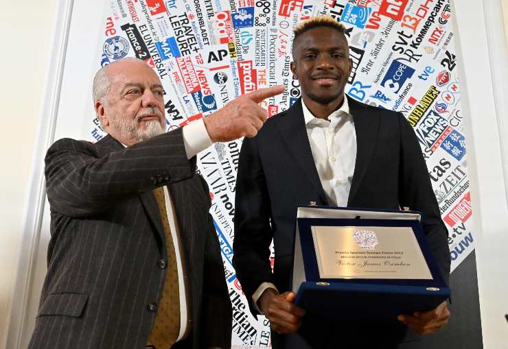 Napoli, De Laurentiis annuncia il futuro di Spalletti e Osimhen: tutto deciso! - TvPlay.it